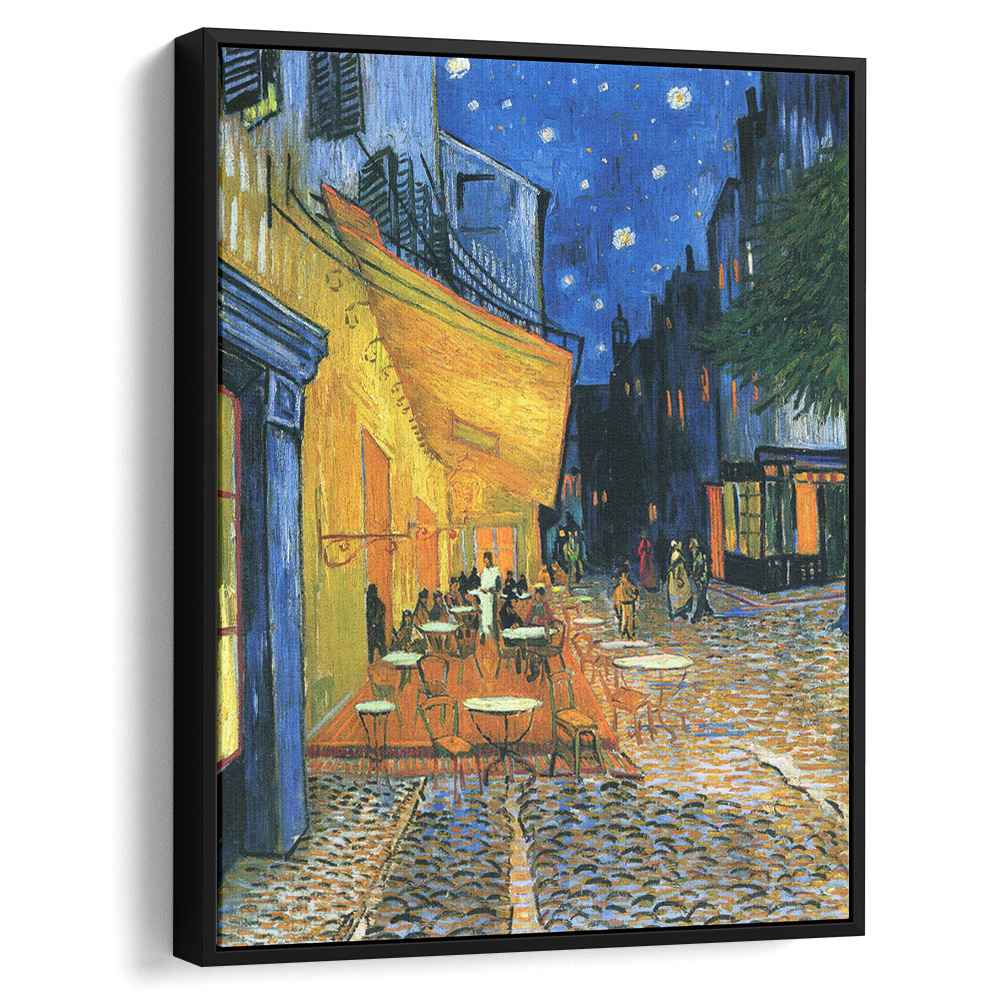 Café Terrace at Night (Place du Forum, Arles) by Vincent van Gogh ...