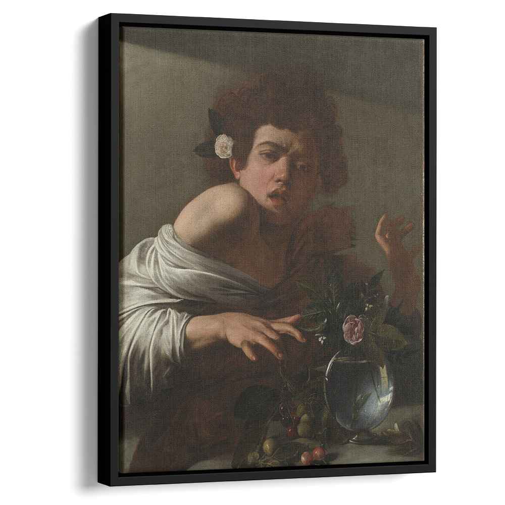 Boy Bitten by a Lizard (1596) by Caravaggio - Canvas Artwork — Kanvah