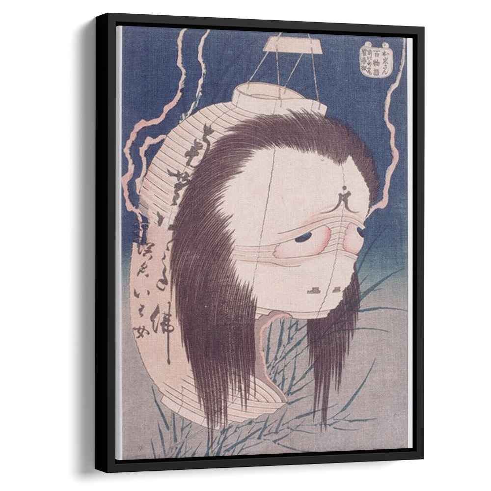 The ghost of Oiwa (1831) by Katsushika Hokusai - Canvas Artwork — Kanvah