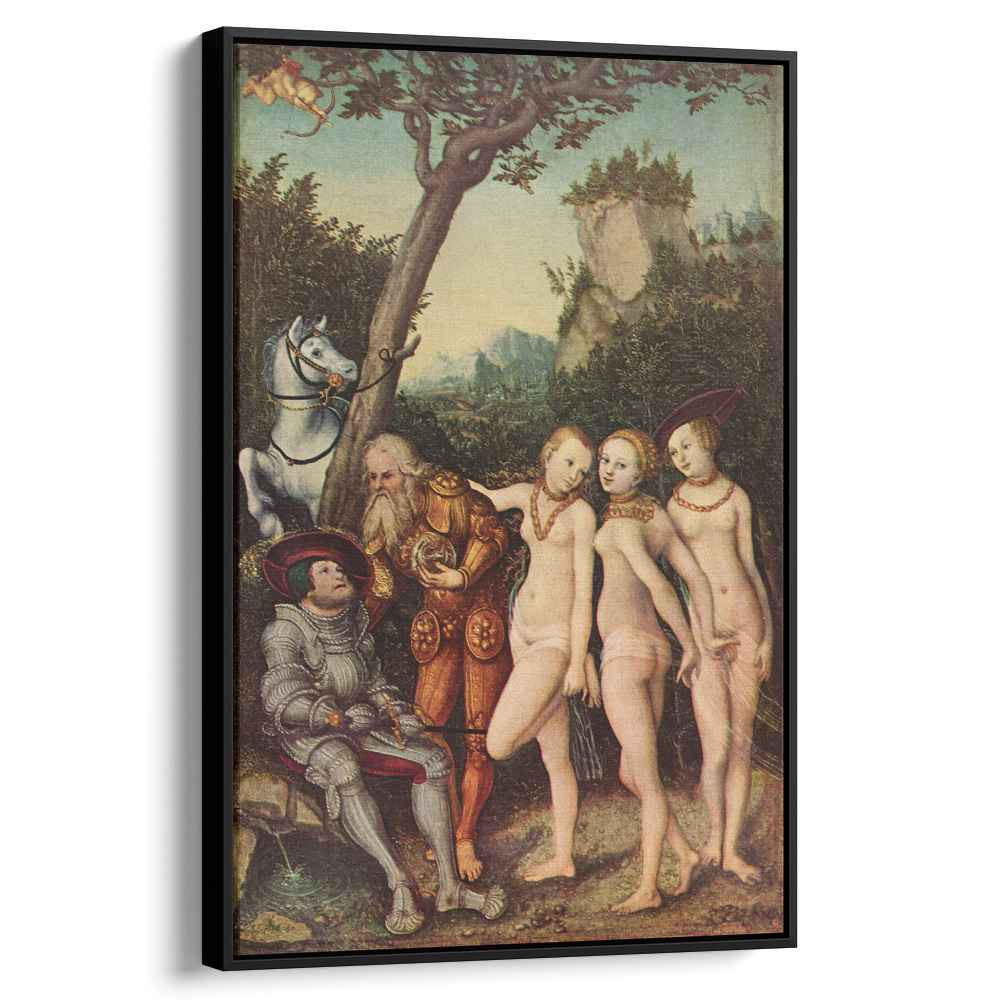 The Judgment of Paris by Lucas Cranach the Elder - Canvas Artwork — Kanvah