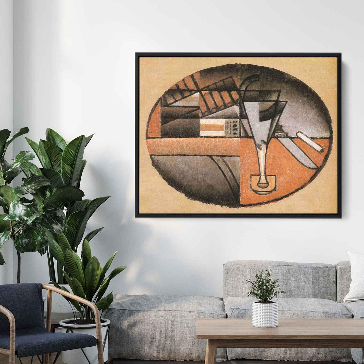 The Packet of Cigars (1912) by Juan Gris - Canvas Artwork — Kanvah