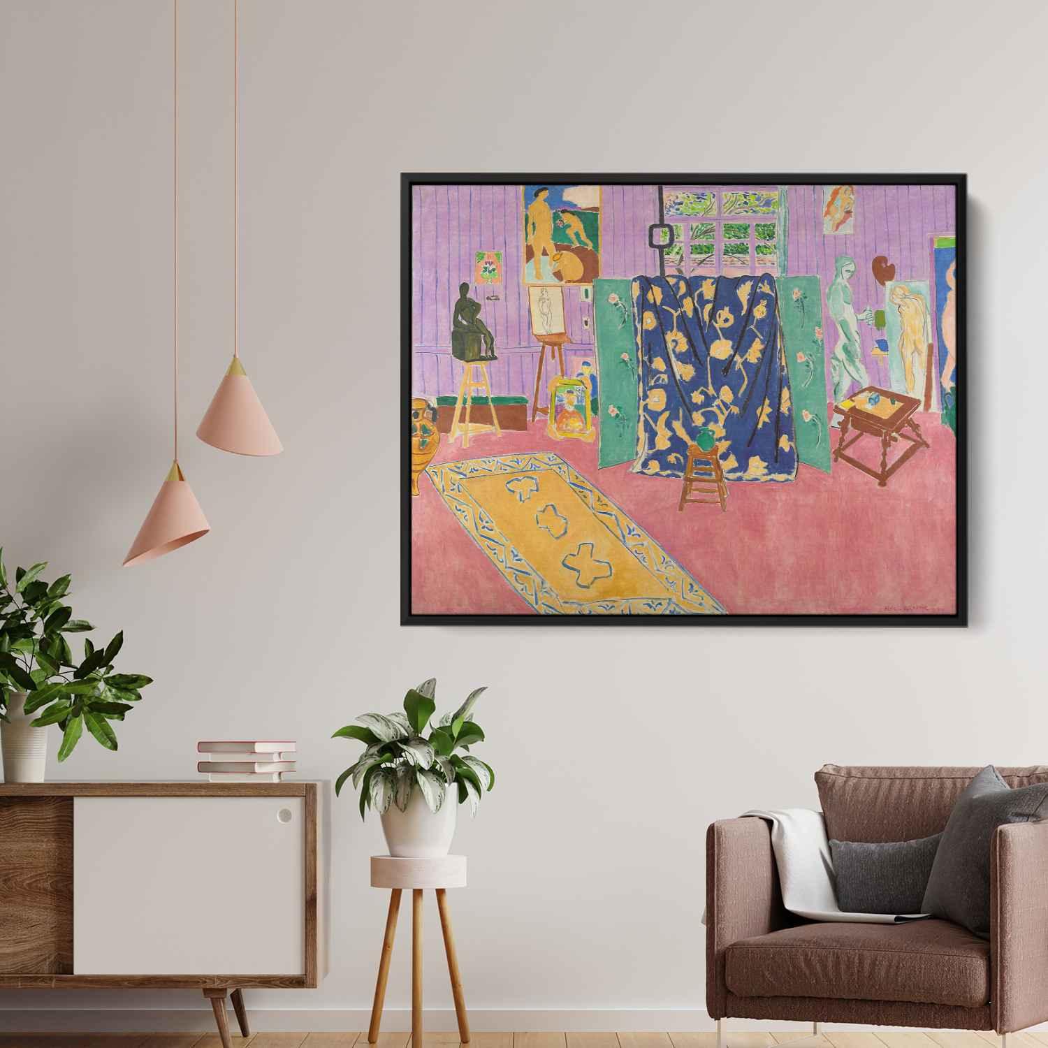 The Pink Studio (1911) by Henri Matisse - Canvas Artwork — Kanvah