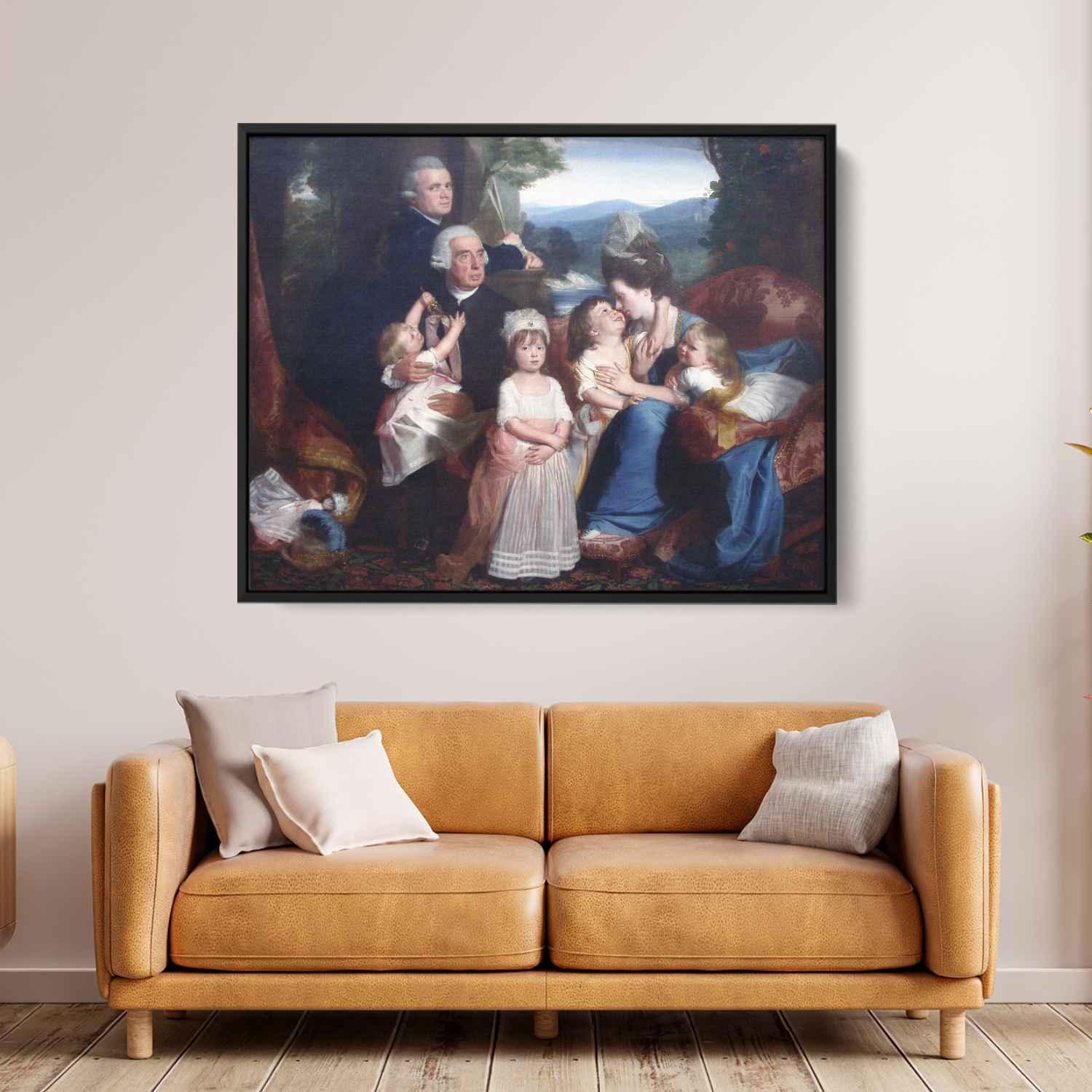 The Copley Family (1776) by John Singleton Copley - Canvas Artwork — Kanvah