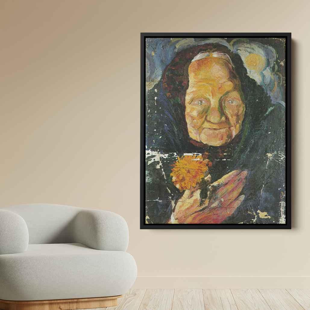 Portrait of Lucia (1918) by Salvador Dali - Canvas Artwork — Kanvah