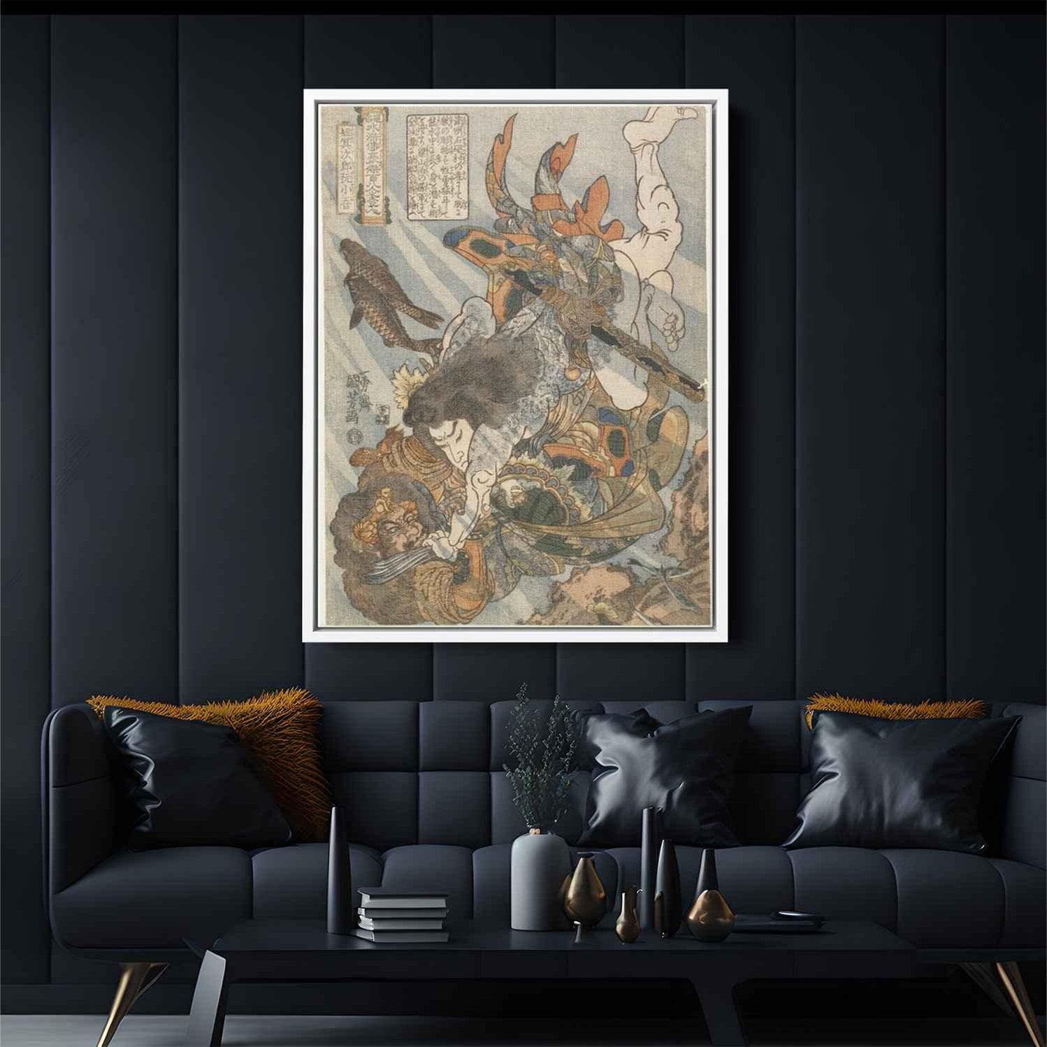 Tammeijiro Genshogo, from Tsuzoku Suikoden Goketsu Hyakuhachinin no ...