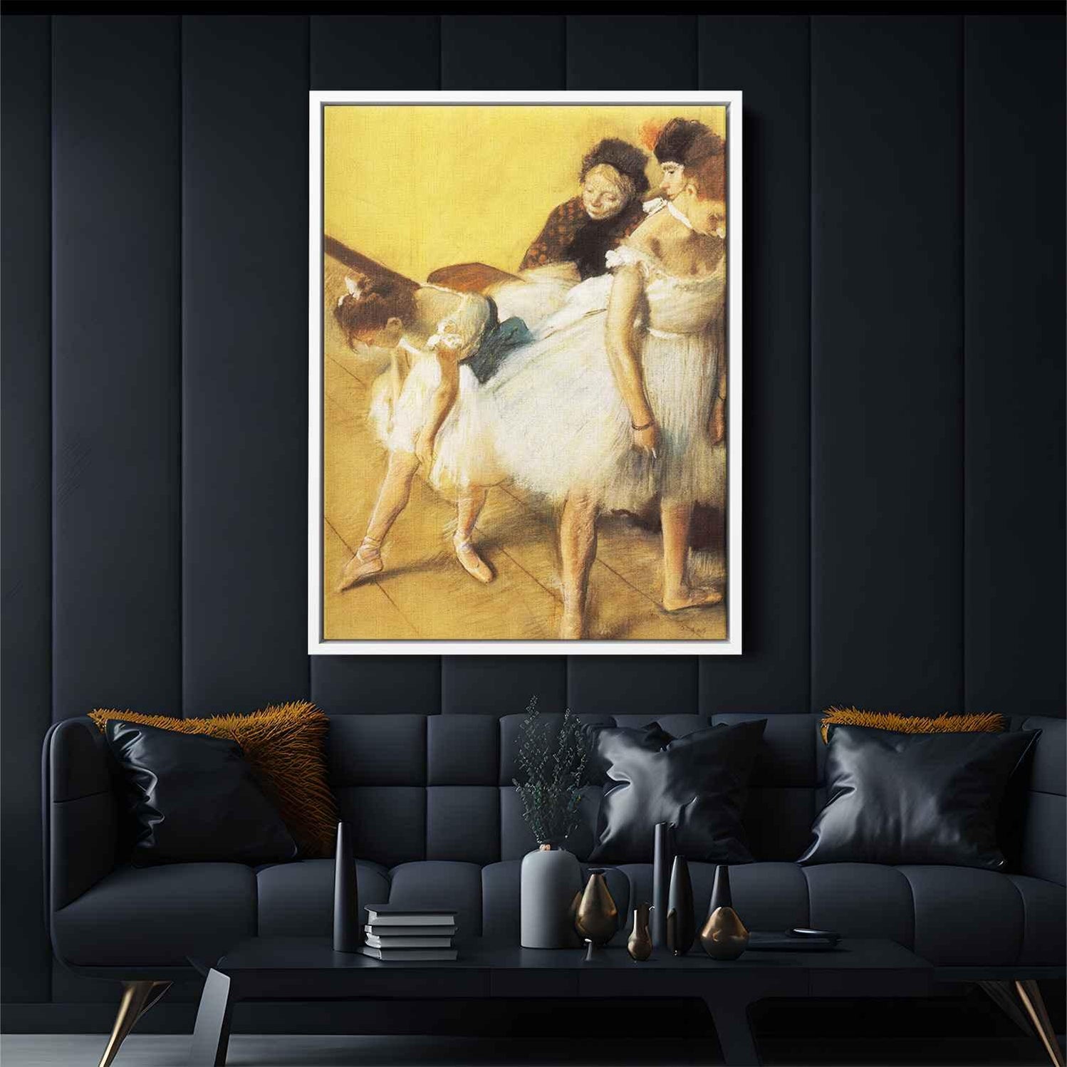 The Dancing Examination (1880) by Edgar Degas - Canvas Artwork — Kanvah