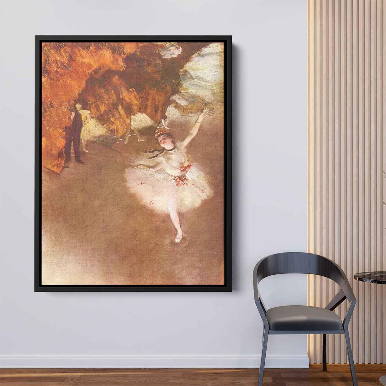The Star (Dancer on Stage) (1878) by Edgar Degas - Canvas Artwork — Kanvah