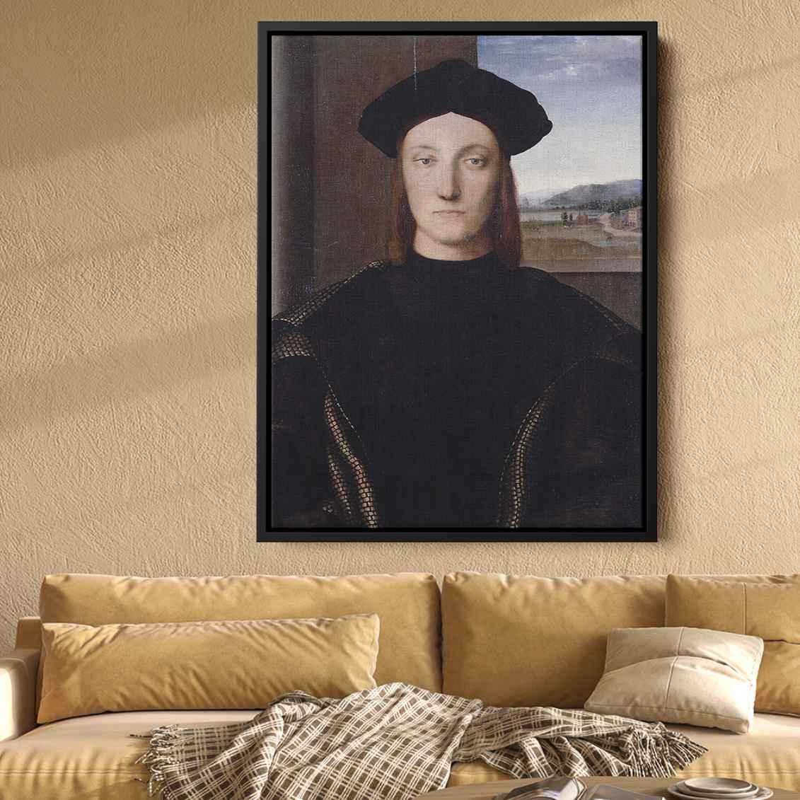 Portrait of Guidobaldo da Montefeltro, Duke of Urbino by Raphael ...