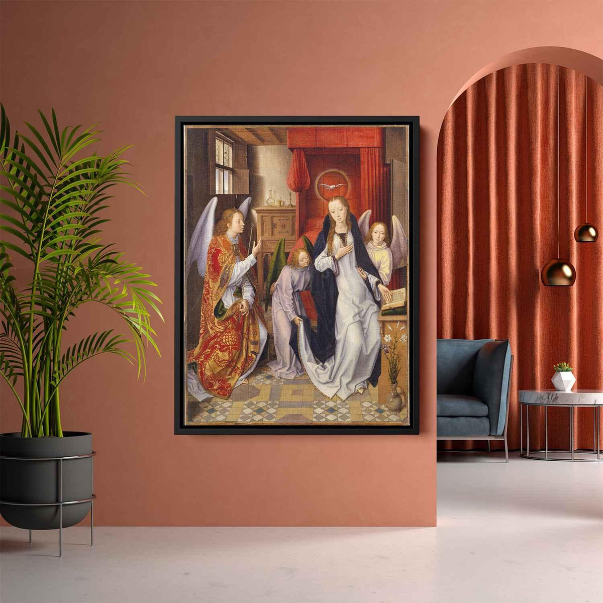 The Annunciation (1482) by Hans Memling - Canvas Artwork — Kanvah