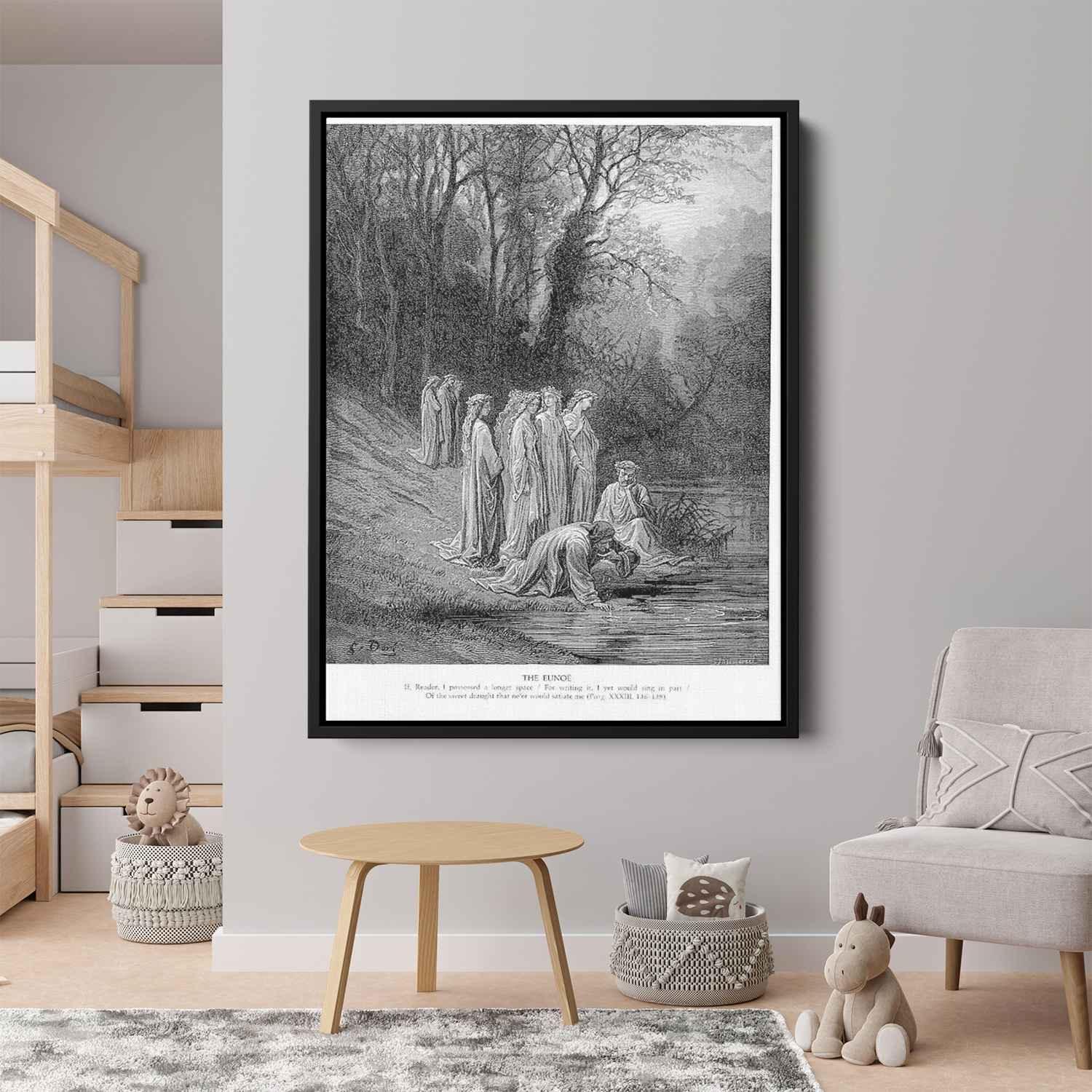 The Eunoe by Gustave Dore - Canvas Artwork — Kanvah
