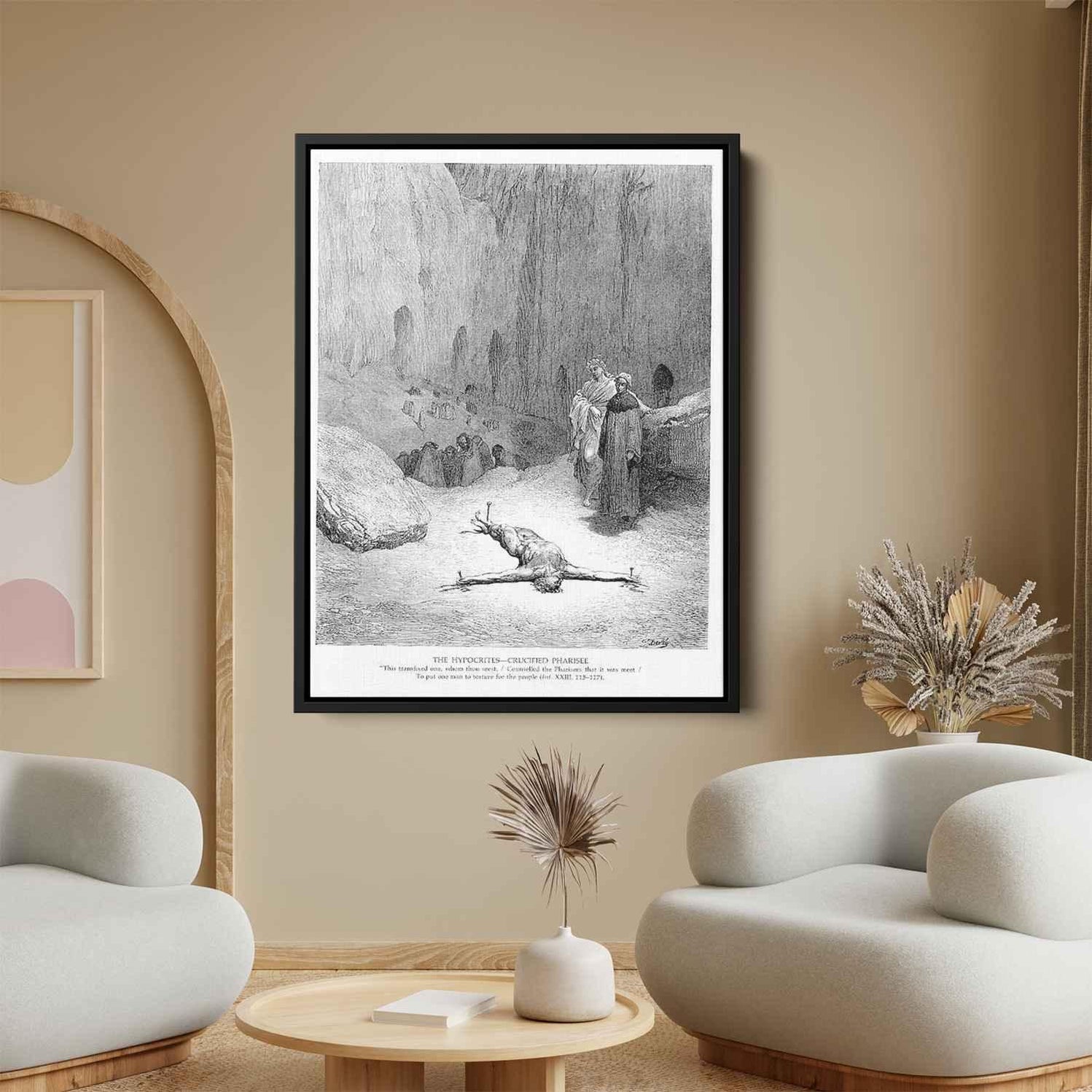 Crucified man by Gustave Dore - Canvas Artwork — Kanvah