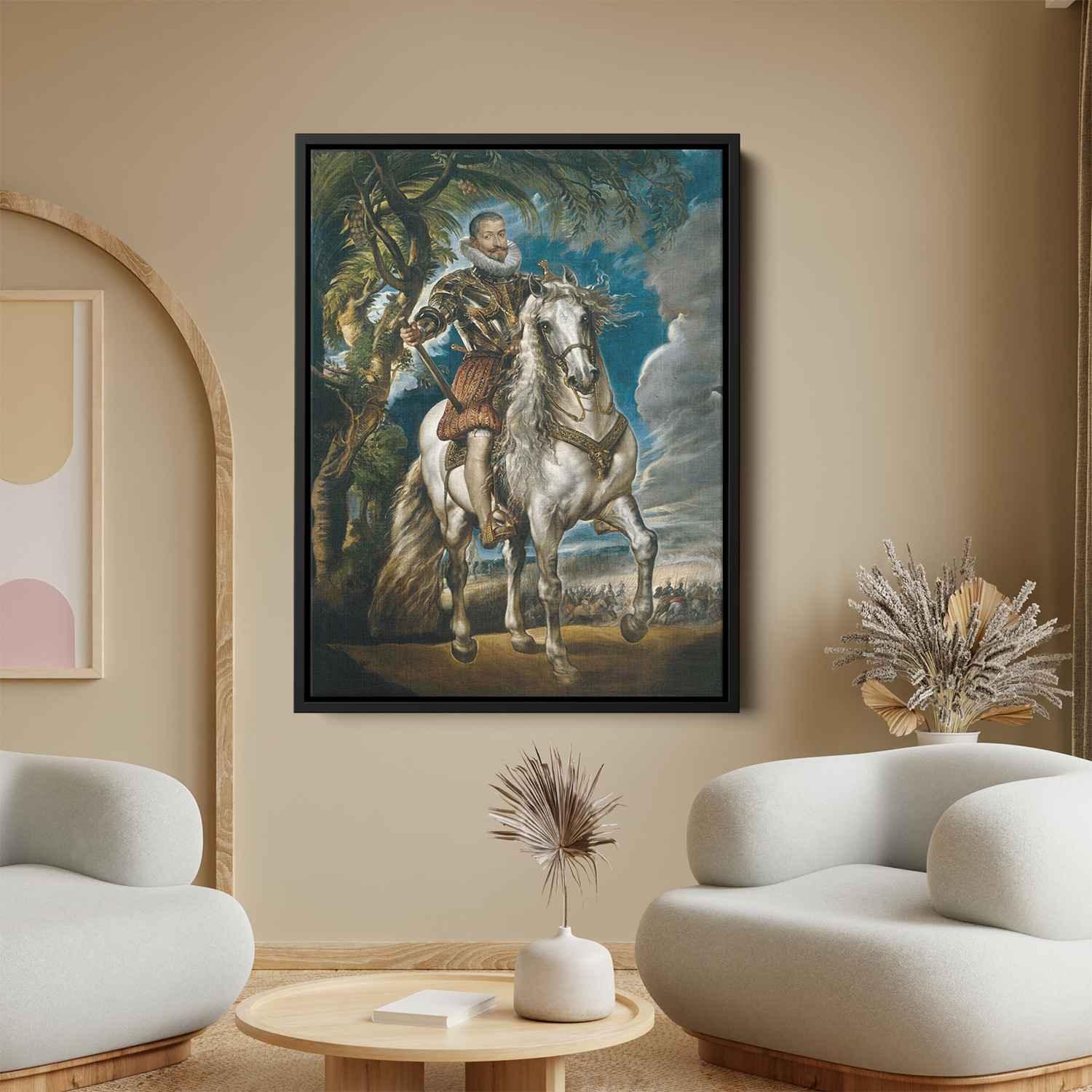 Equestrian Portrait of the Duke of Lerma (1603) by Peter Paul Rubens ...