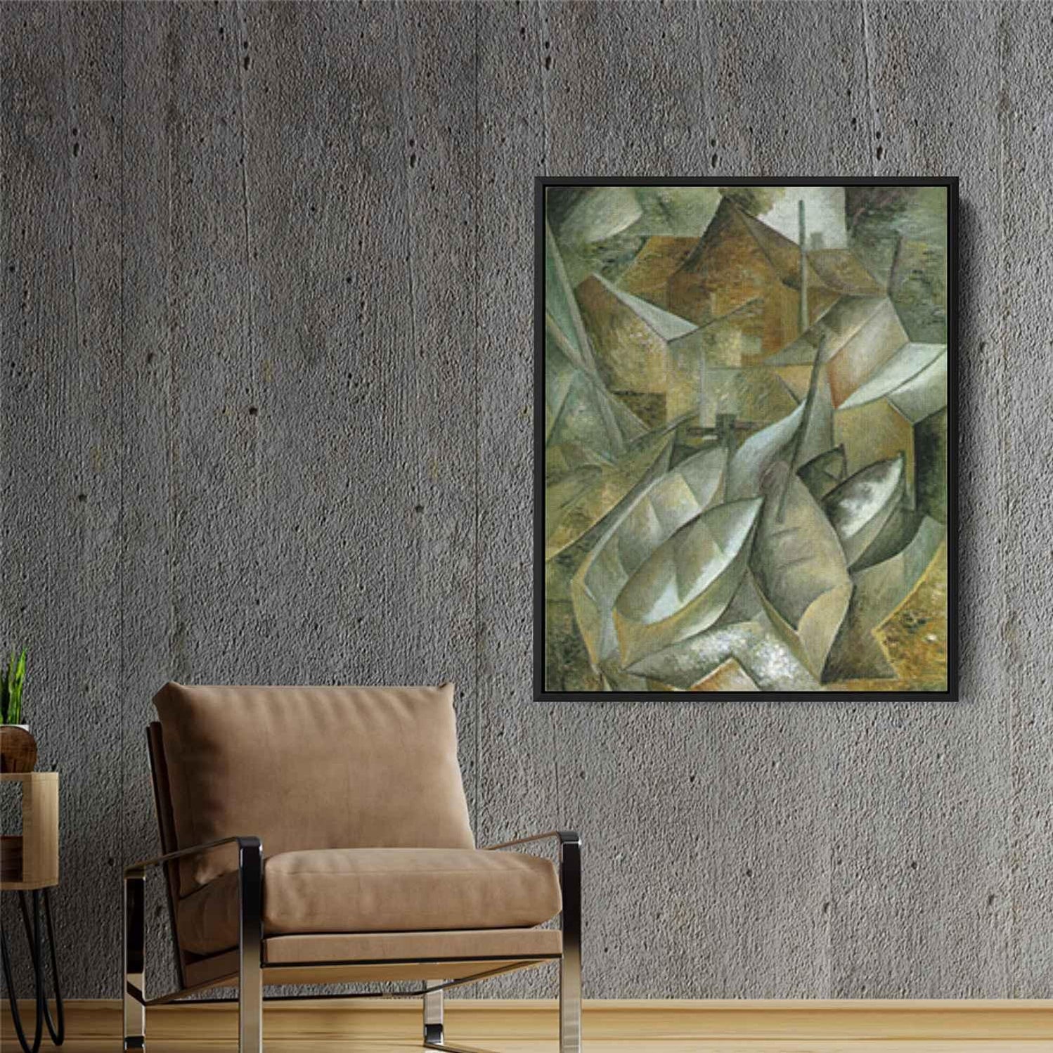 Fishing boats (1909) by Georges Braque - Canvas Artwork — Kanvah