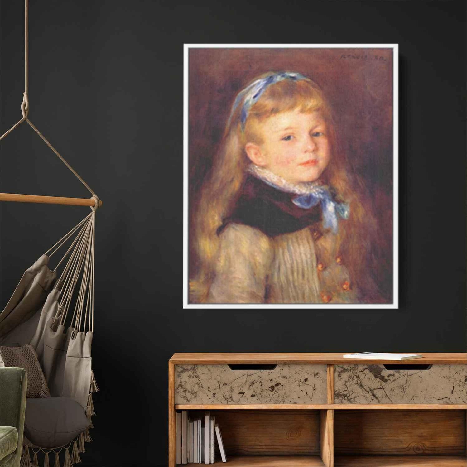 Yvonne Grimpel (1880) by Pierre-Auguste Renoir - Canvas Artwork — Kanvah