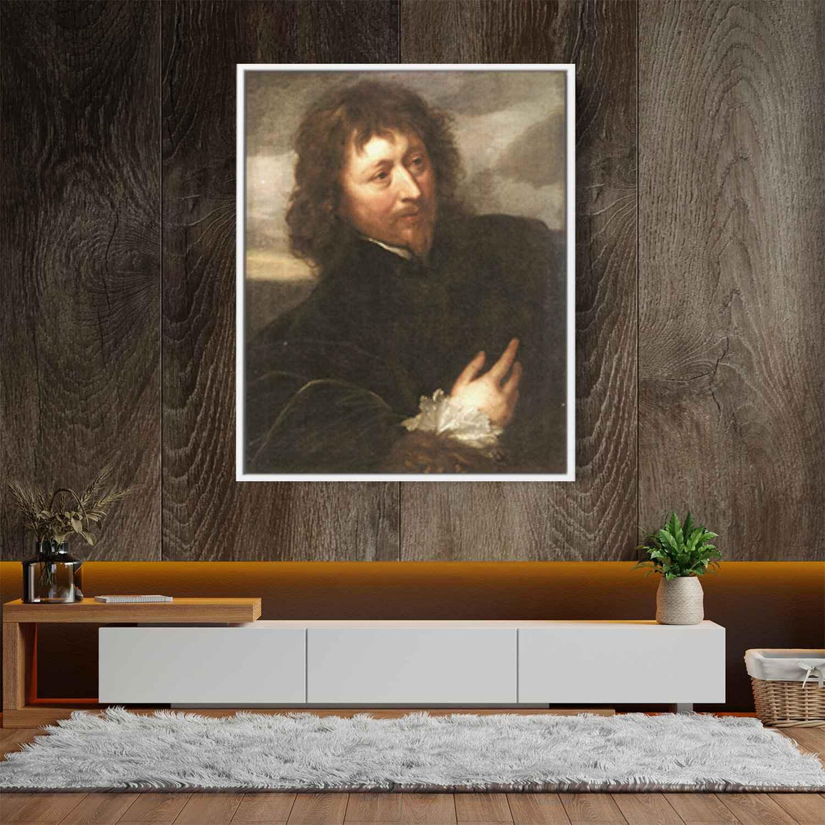 Portrait of Endymion Porter by Anthony van Dyck - Canvas Artwork — Kanvah