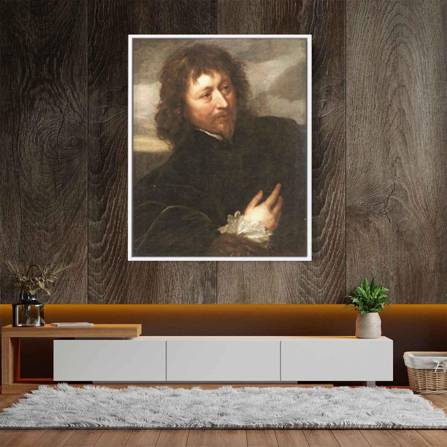 Portrait of Endymion Porter by Anthony van Dyck - Canvas Artwork — Kanvah