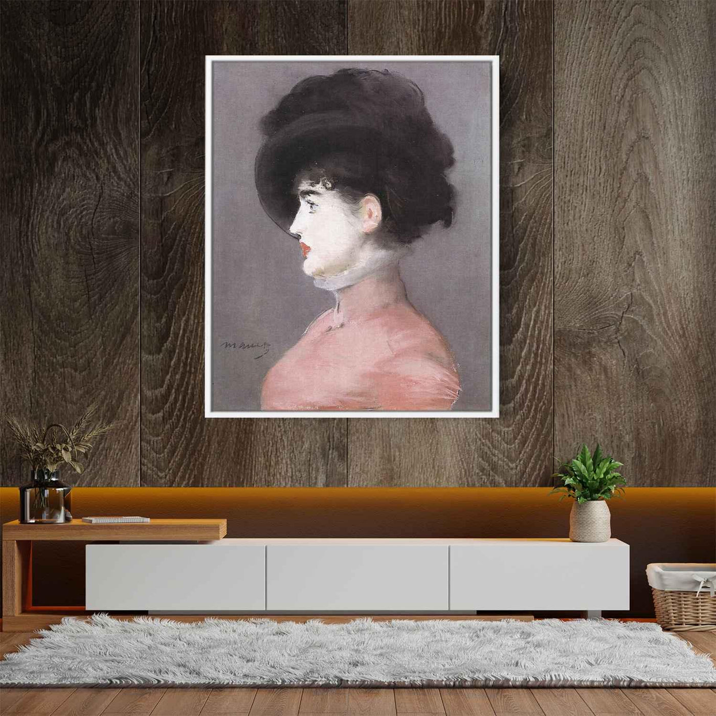 Portrait of Irma Brunner (1880) by Edouard Manet - Canvas Artwork — Kanvah