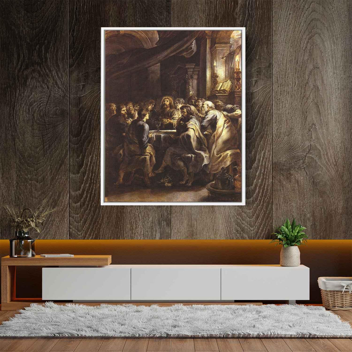 The Last Supper (1632) by Peter Paul Rubens - Canvas Artwork — Kanvah