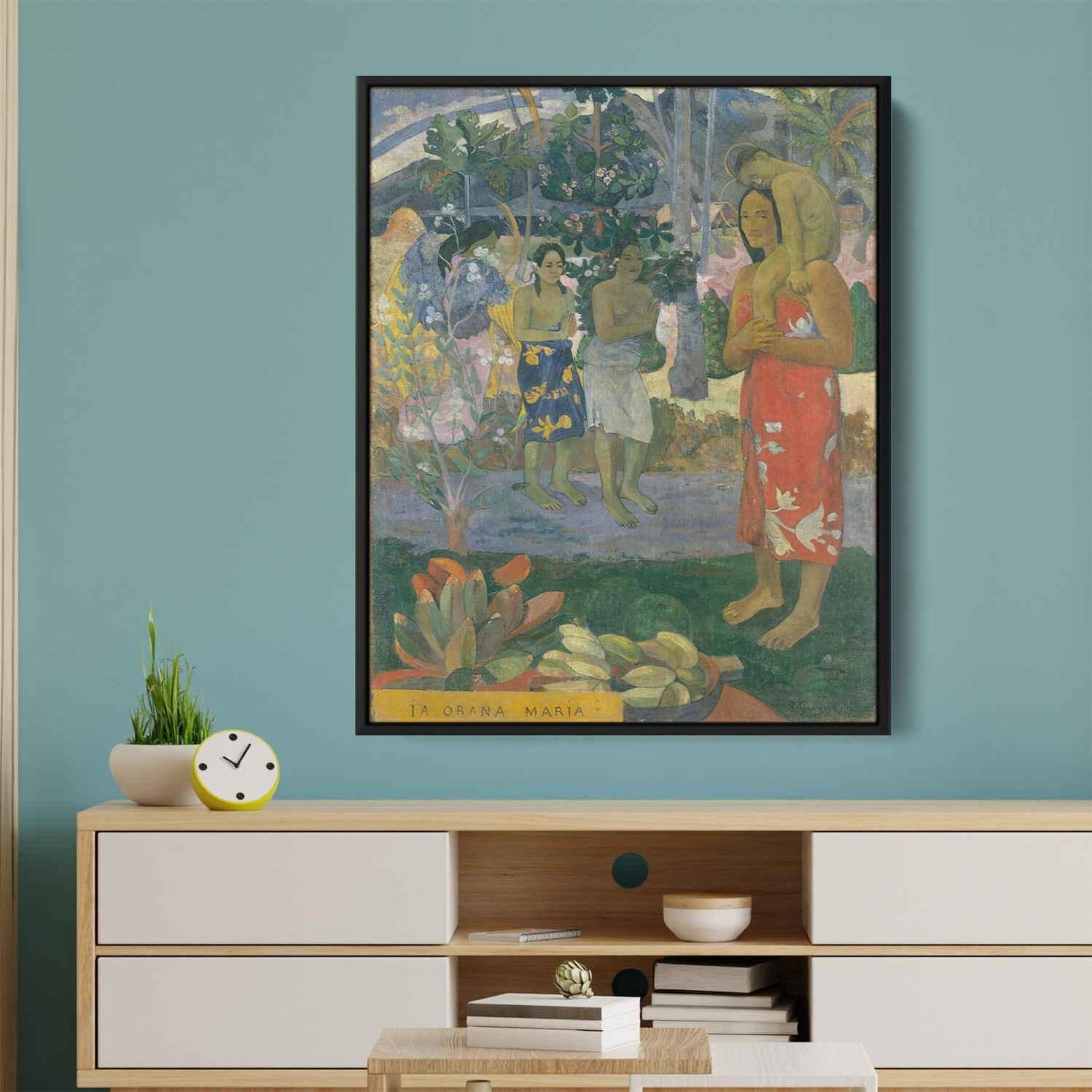 Ia Orana Maria (We Hail Thee Mary) (1891) by Paul Gauguin - Canvas ...