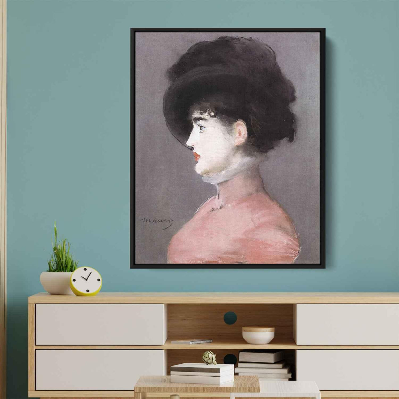 Portrait of Irma Brunner (1880) by Edouard Manet - Canvas Artwork — Kanvah