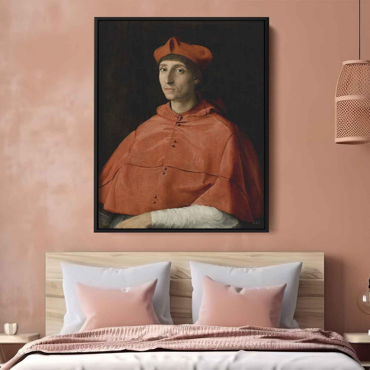 Portrait of a Cardinal (1510) by Raphael - Canvas Artwork — Kanvah