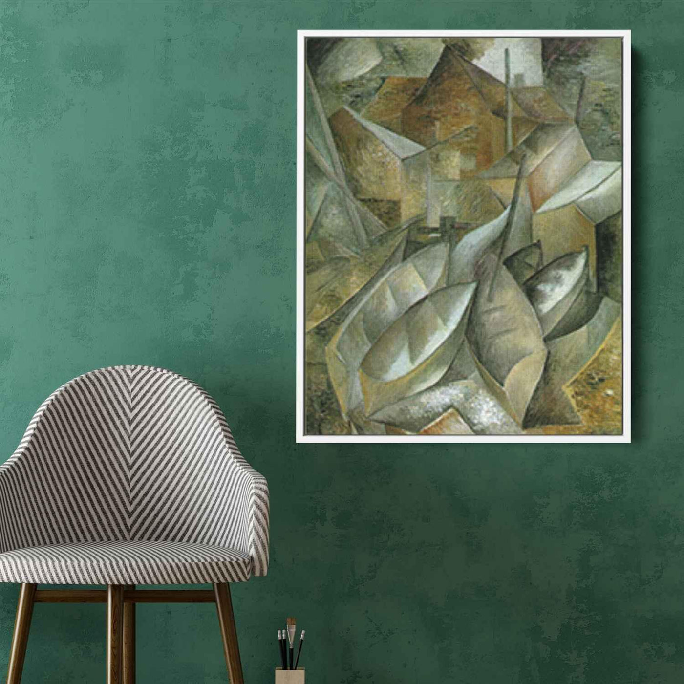 Fishing boats (1909) by Georges Braque - Canvas Artwork — Kanvah