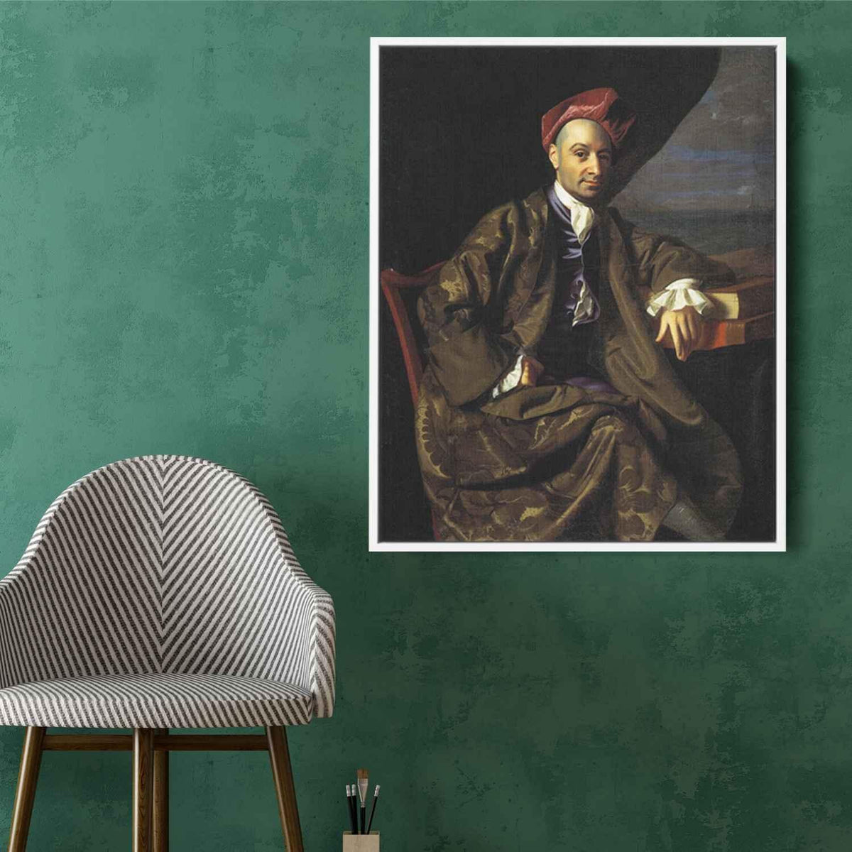 Nicholas Boylston (1769) by John Singleton Copley - Canvas Artwork — Kanvah