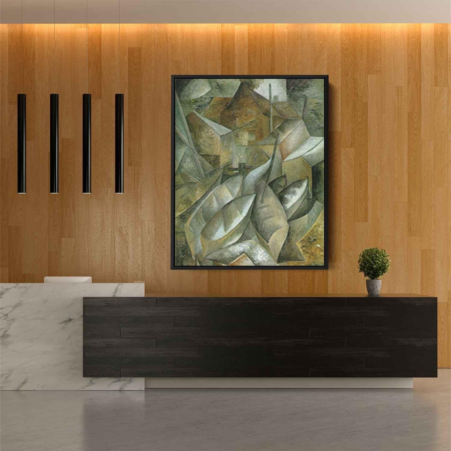 Fishing boats (1909) by Georges Braque - Canvas Artwork — Kanvah