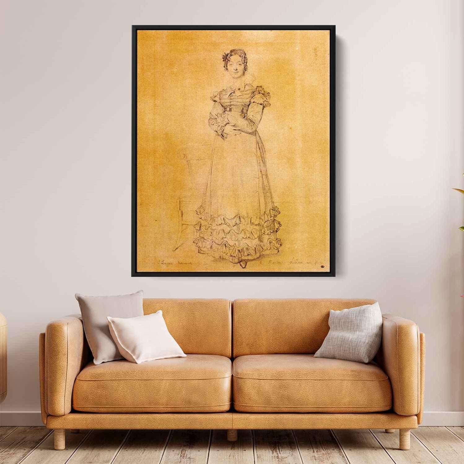 Madame Jacquelles Louis Leblanc, born Françoise Poncelle by Jean ...