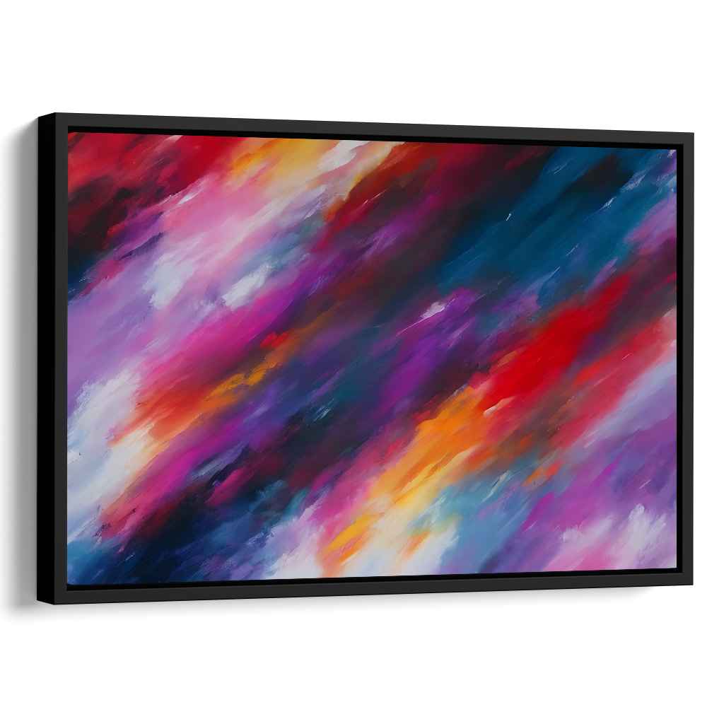 Vibrant Chromatic Chaos Creation: Abstract Expressionist Color ...