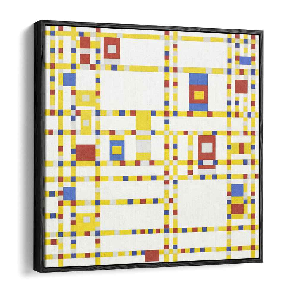 "Broadway Boogie Woogie" by Piet Mondrian - Canvas Artwork — Kanvah