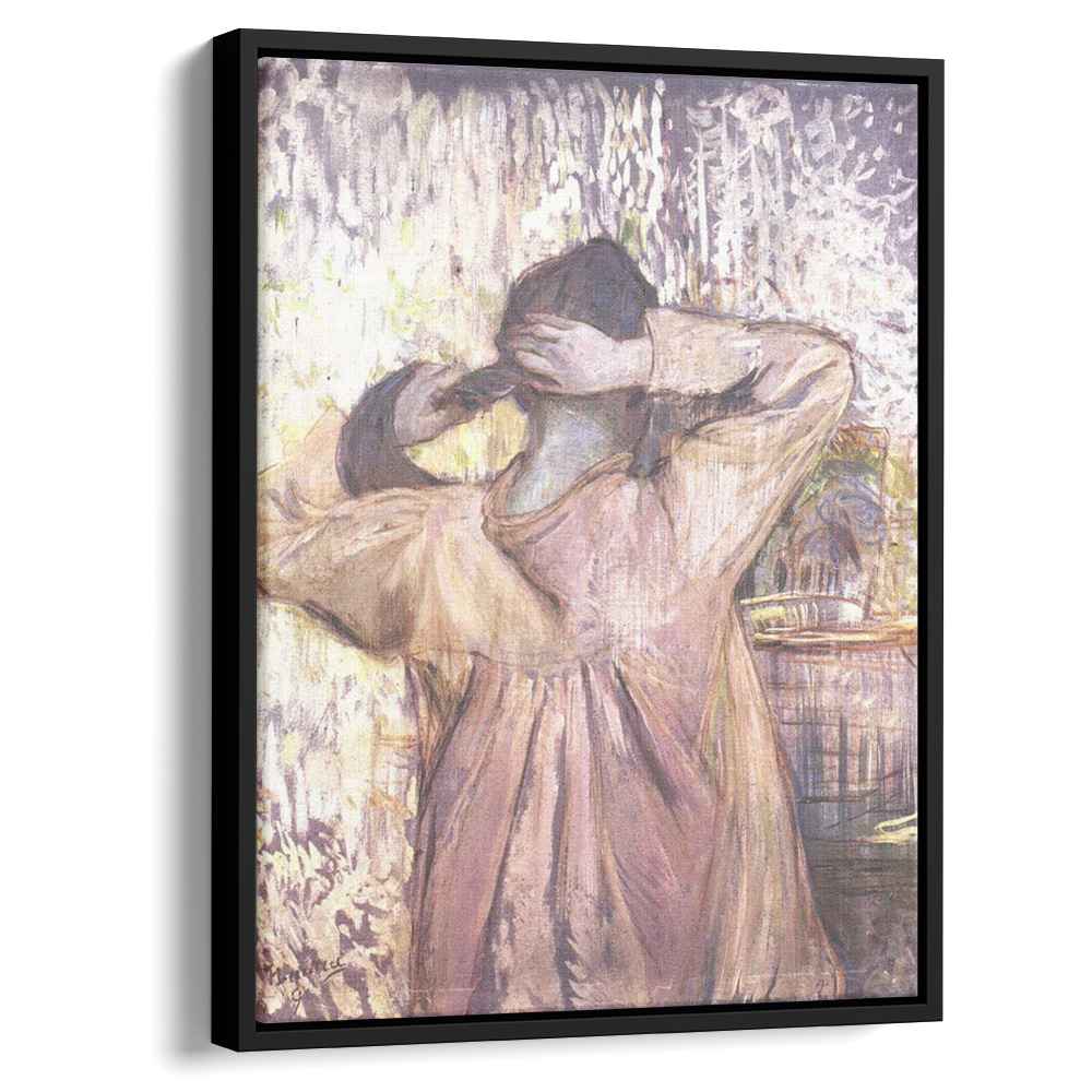 Combing by Henri de Toulouse-Lautrec - Canvas Artwork — Kanvah
