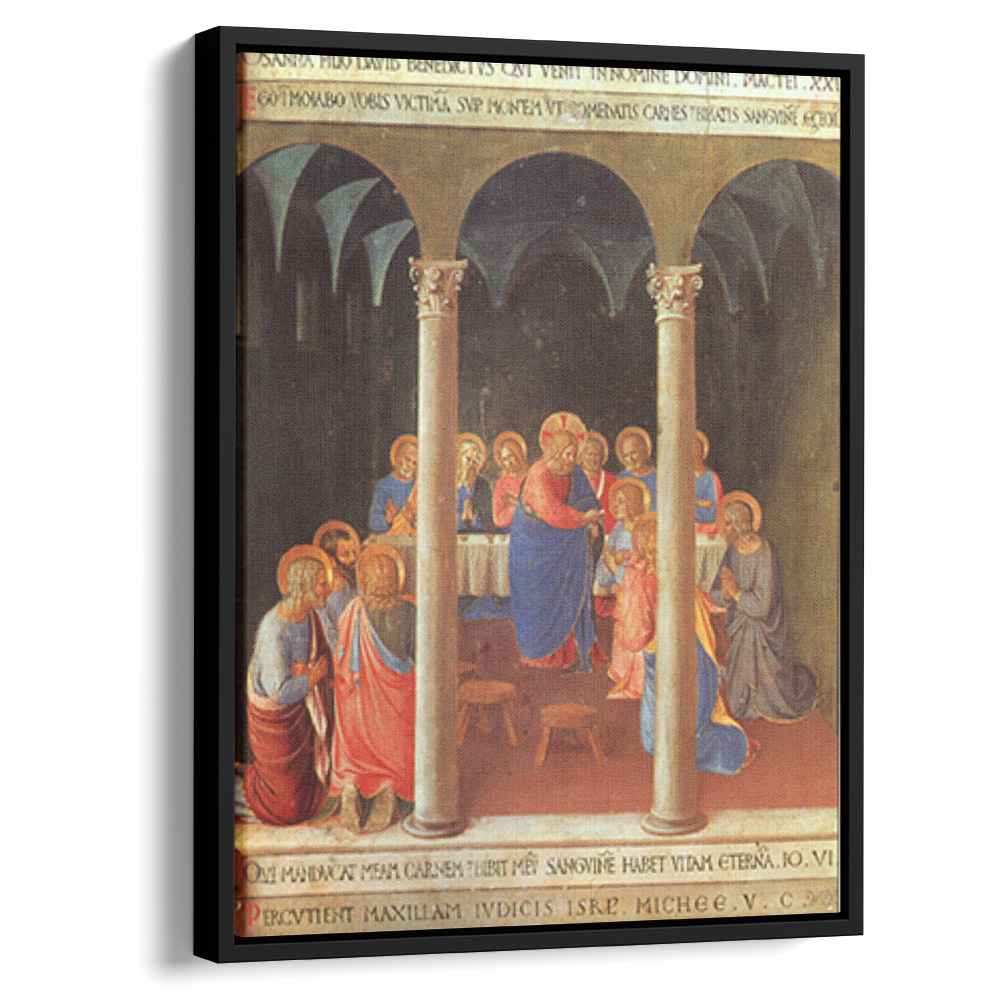Communion of the Apostles (1452) by Fra Angelico - Canvas Artwork — Kanvah