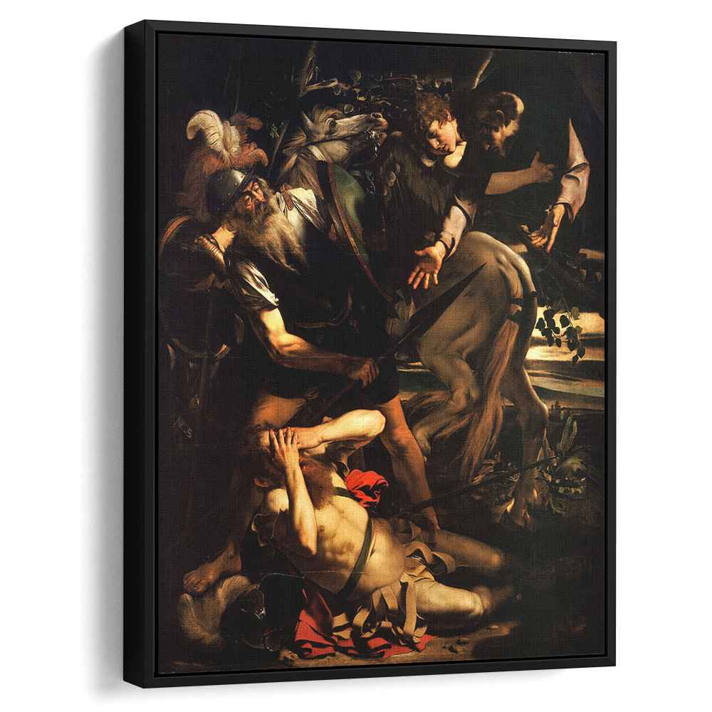 Conversion of Saint Paul (1600) by Caravaggio - Canvas Artwork — Kanvah