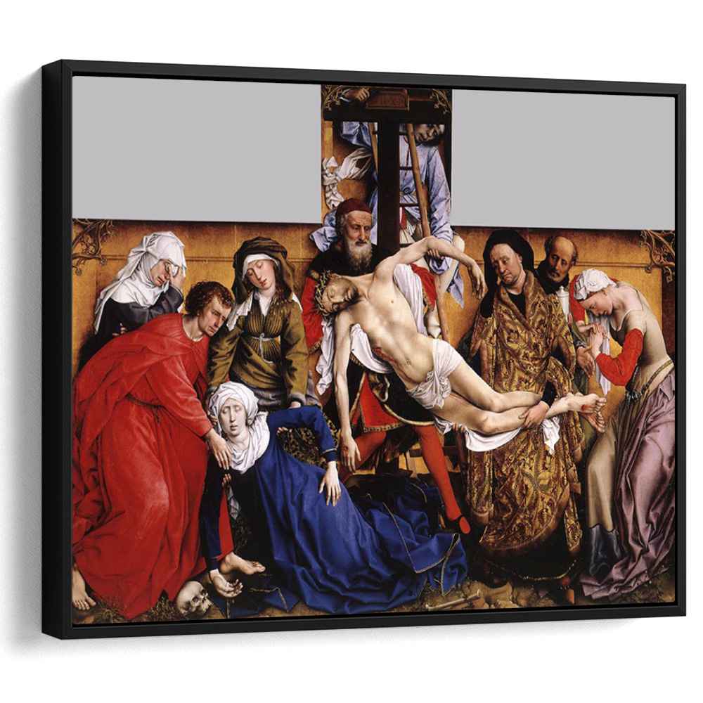 Deposition (1435) by Rogier van der Weyden - Canvas Artwork — Kanvah