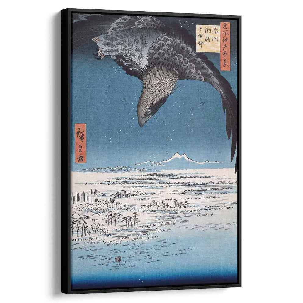 107. Fukagawa Susaki and Jūmantsubo by Hiroshige - Canvas Artwork — Kanvah
