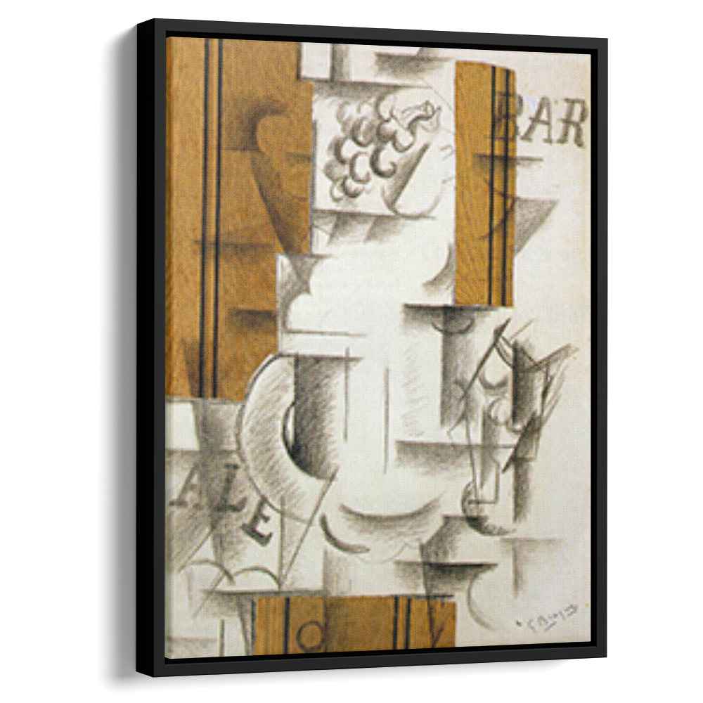Fruit Dish and Glass (1912) by Georges Braque - Canvas Artwork — Kanvah