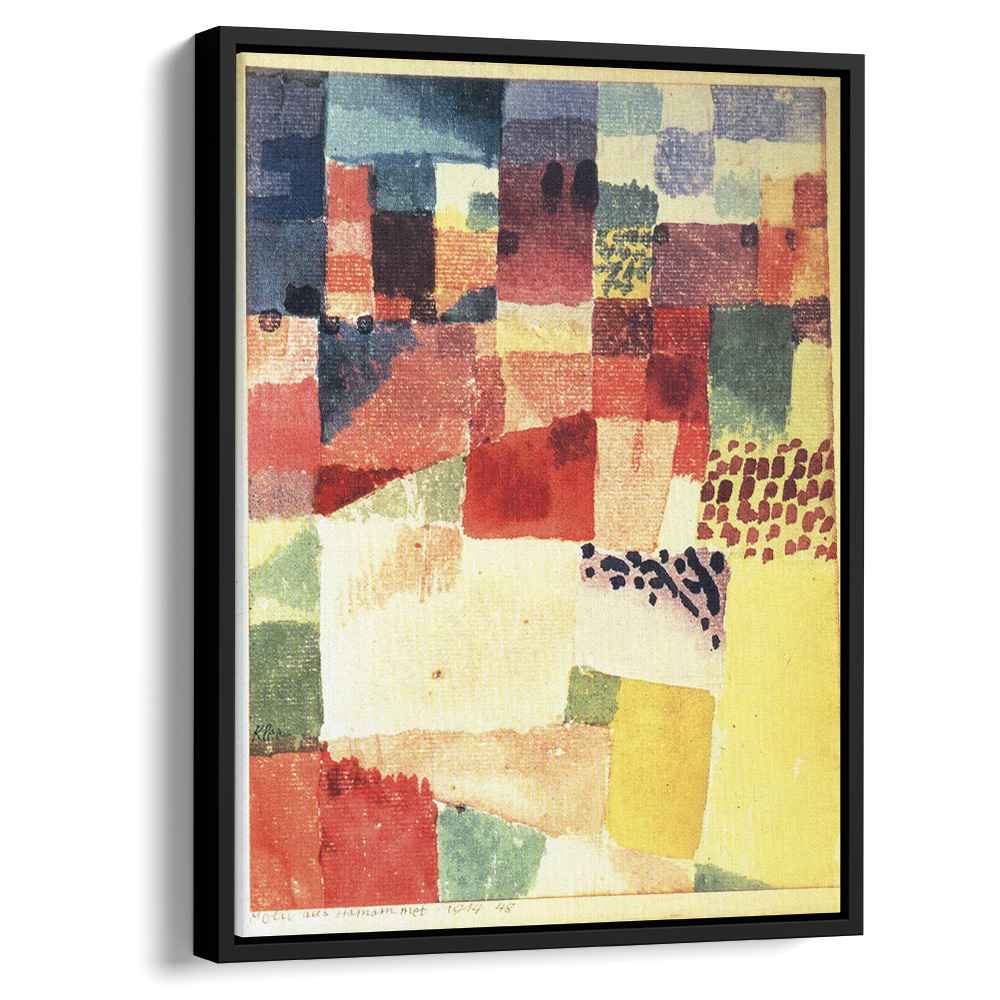 Death and fire (1940) by Paul Klee - Canvas Artwork — Kanvah
