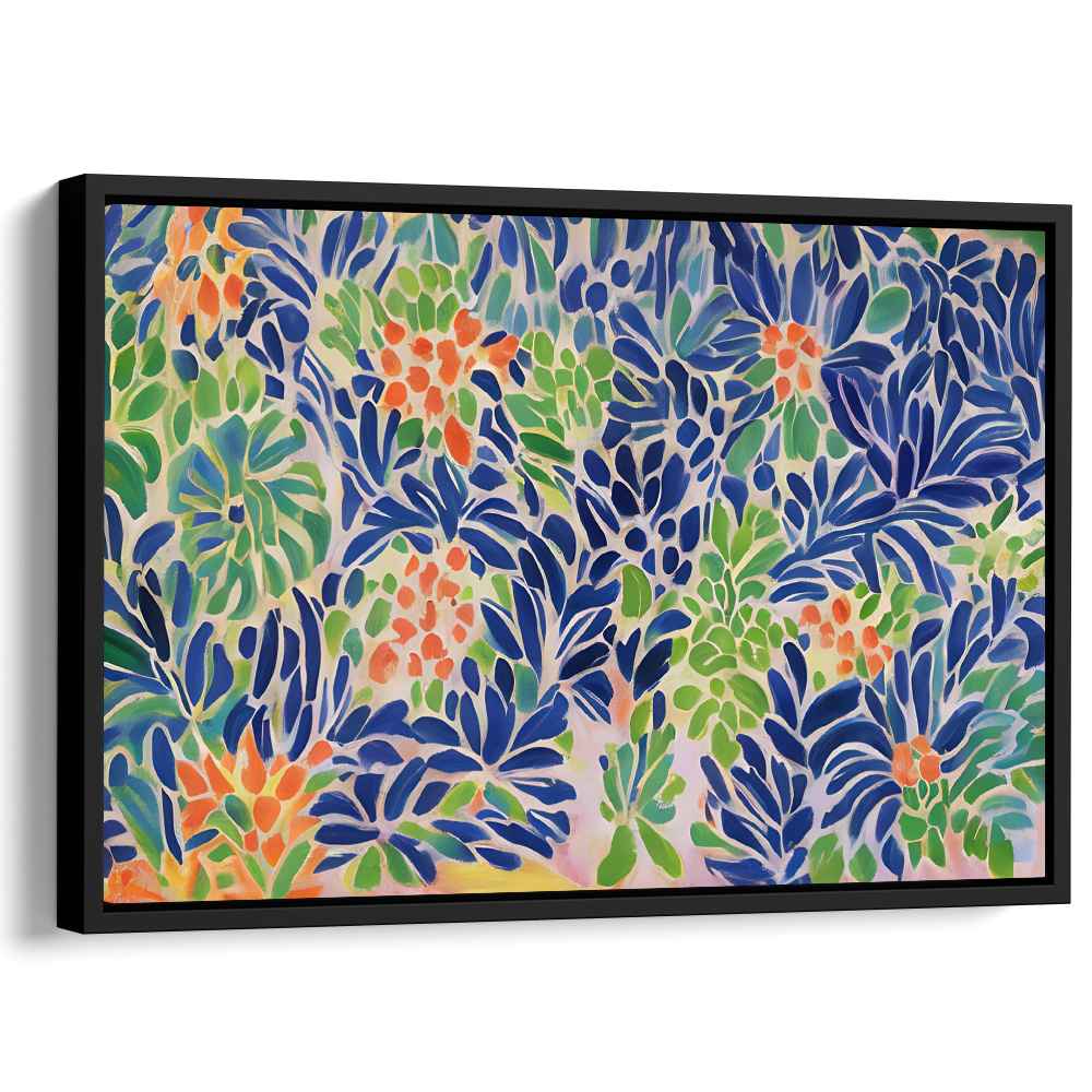 HM Shapes Print - Canvas Art by Kanvah