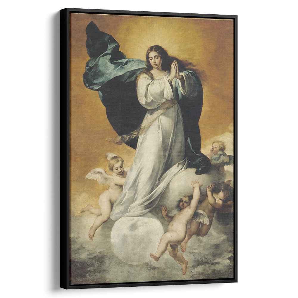 The Immaculate Conception by Bartolome Esteban Murillo - Canvas Artwork ...