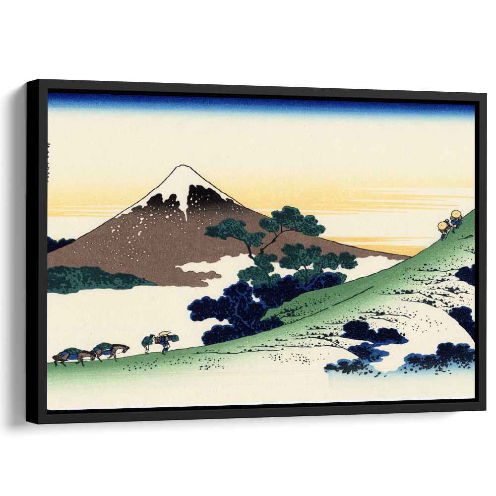 Inume pass in the Kai province by Katsushika Hokusai - Canvas Artwork ...