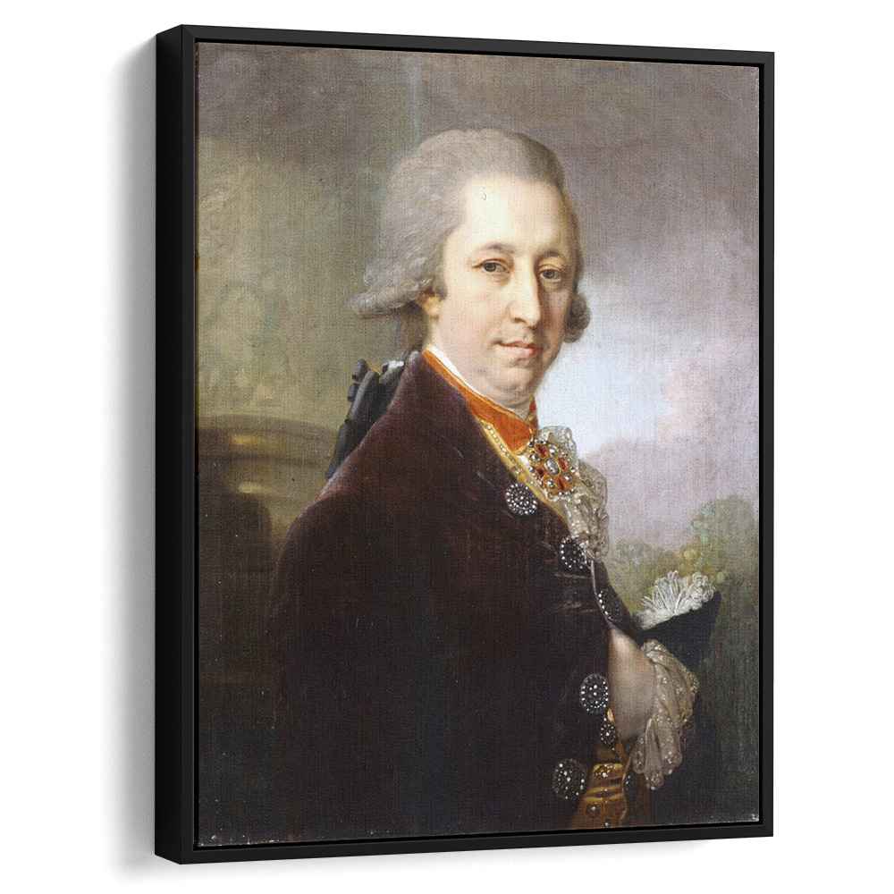 Ivan Mikhailovich Yakovlev by Vladimir Borovikovsky - Canvas Artwork ...