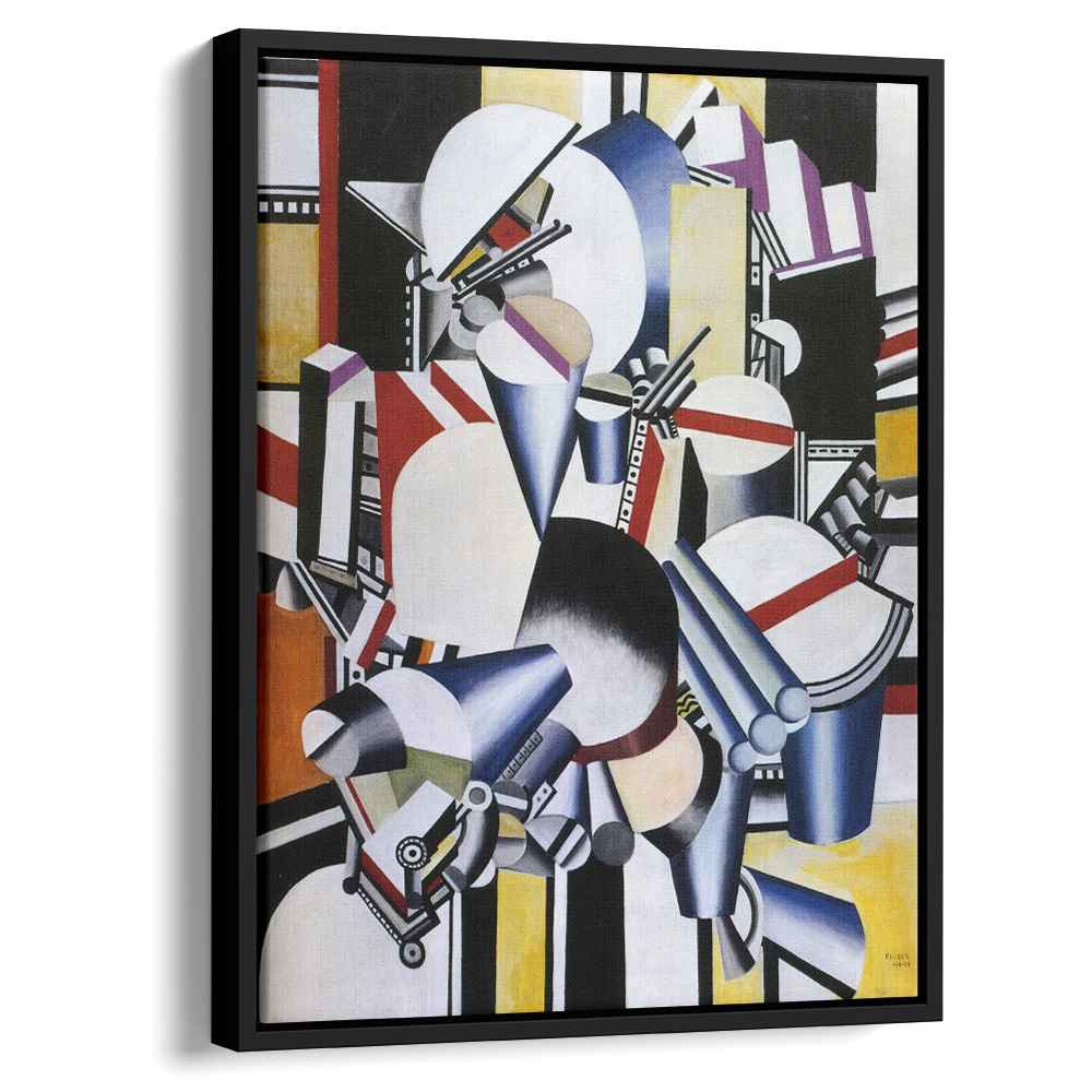Mechanical compositions (1923) by Fernand Leger - Canvas Artwork — Kanvah