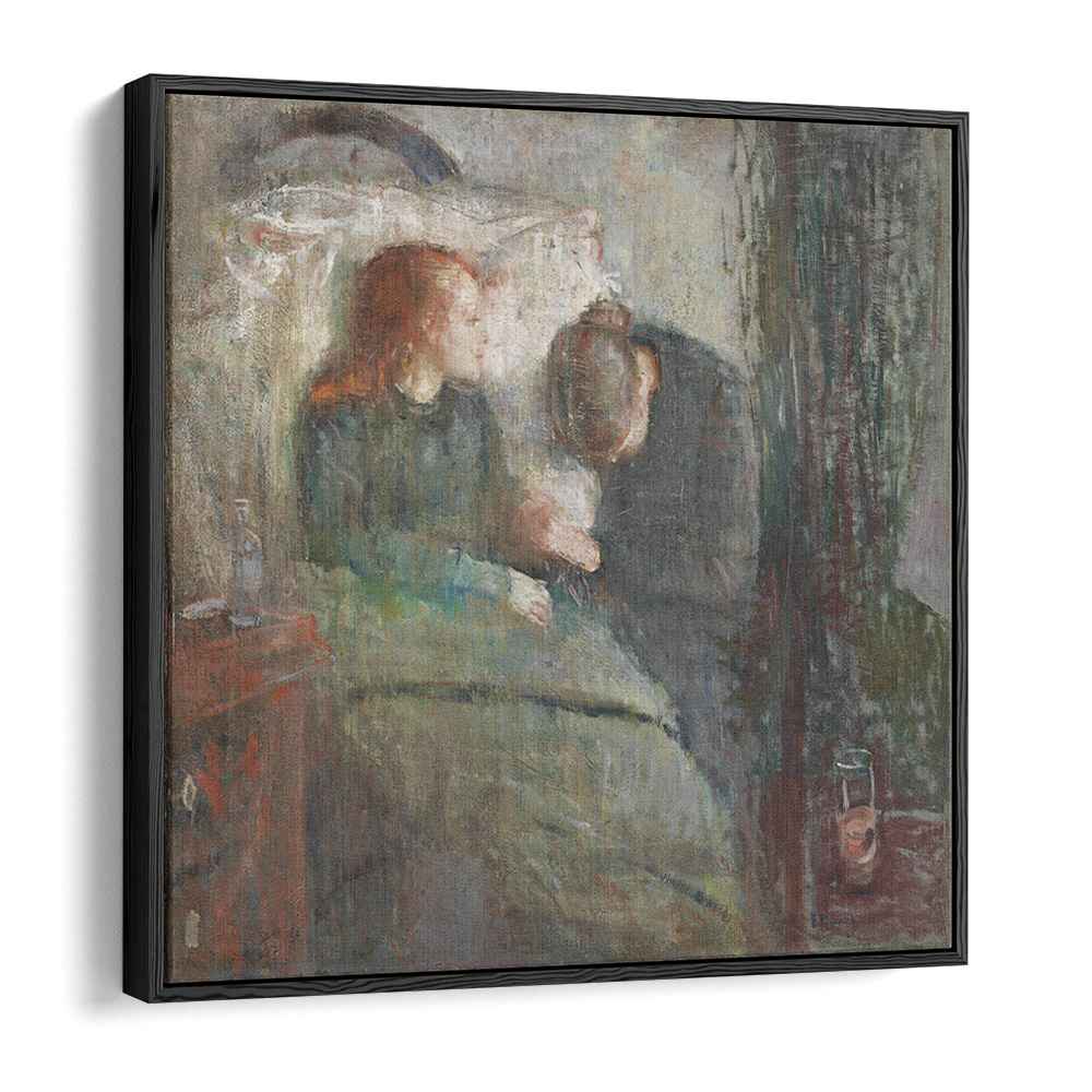 "The Sick Child (later)" by Edvard Munch - Canvas Artwork — Kanvah