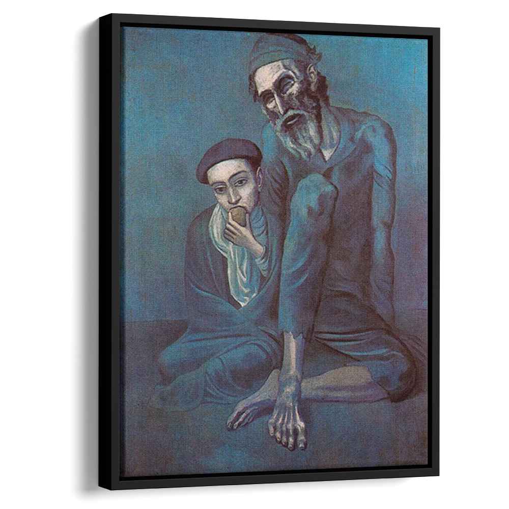 Old blind man with boy (1903) by Pablo Picasso - Canvas Artwork — Kanvah