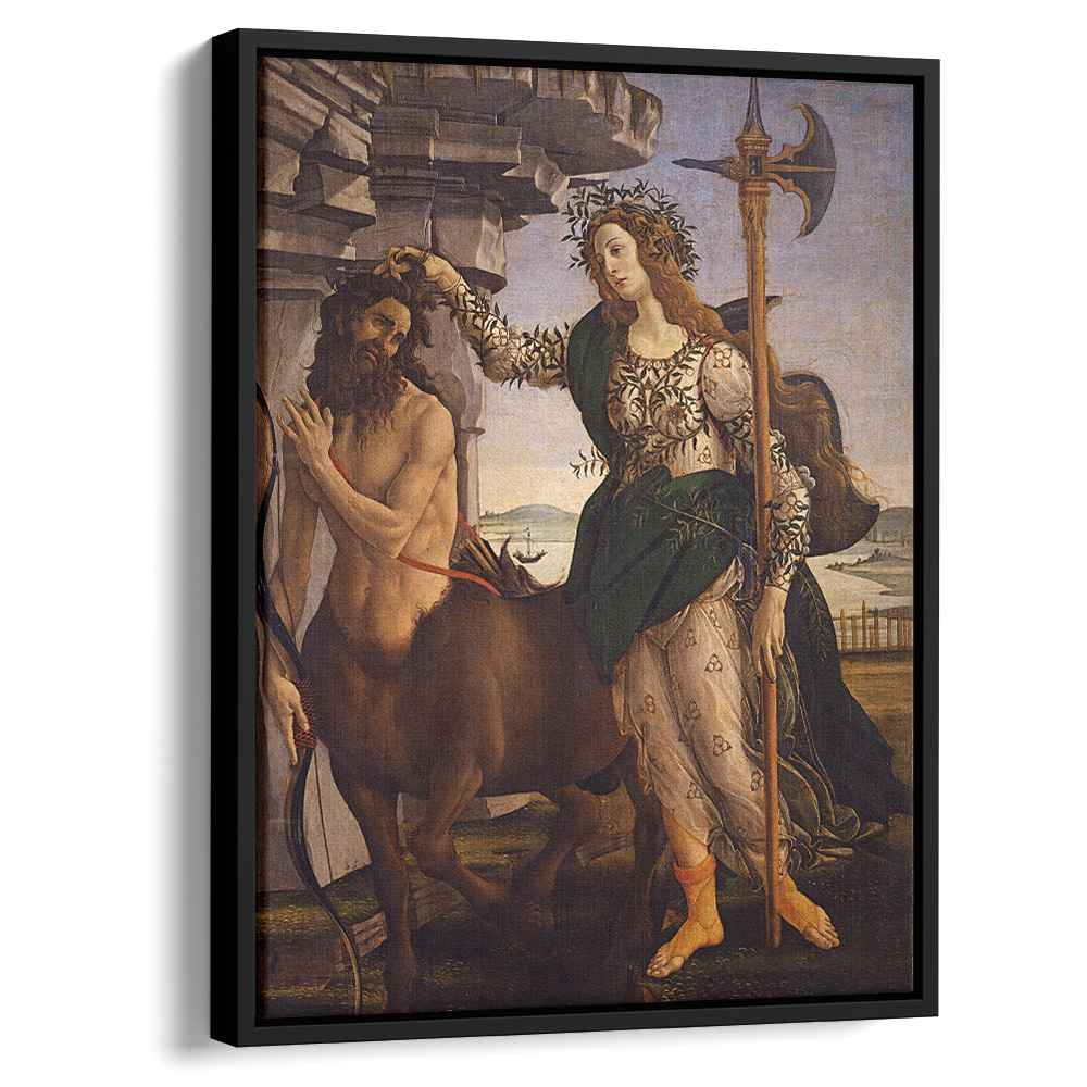Pallas and Centaur (1482) by Sandro Botticelli - Canvas Artwork — Kanvah