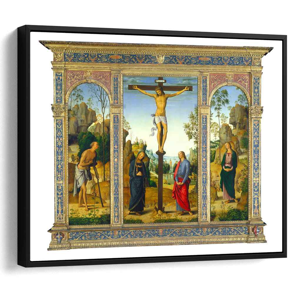 The Galitzin Triptych (1485) by Pietro Perugino - Canvas Artwork — Kanvah