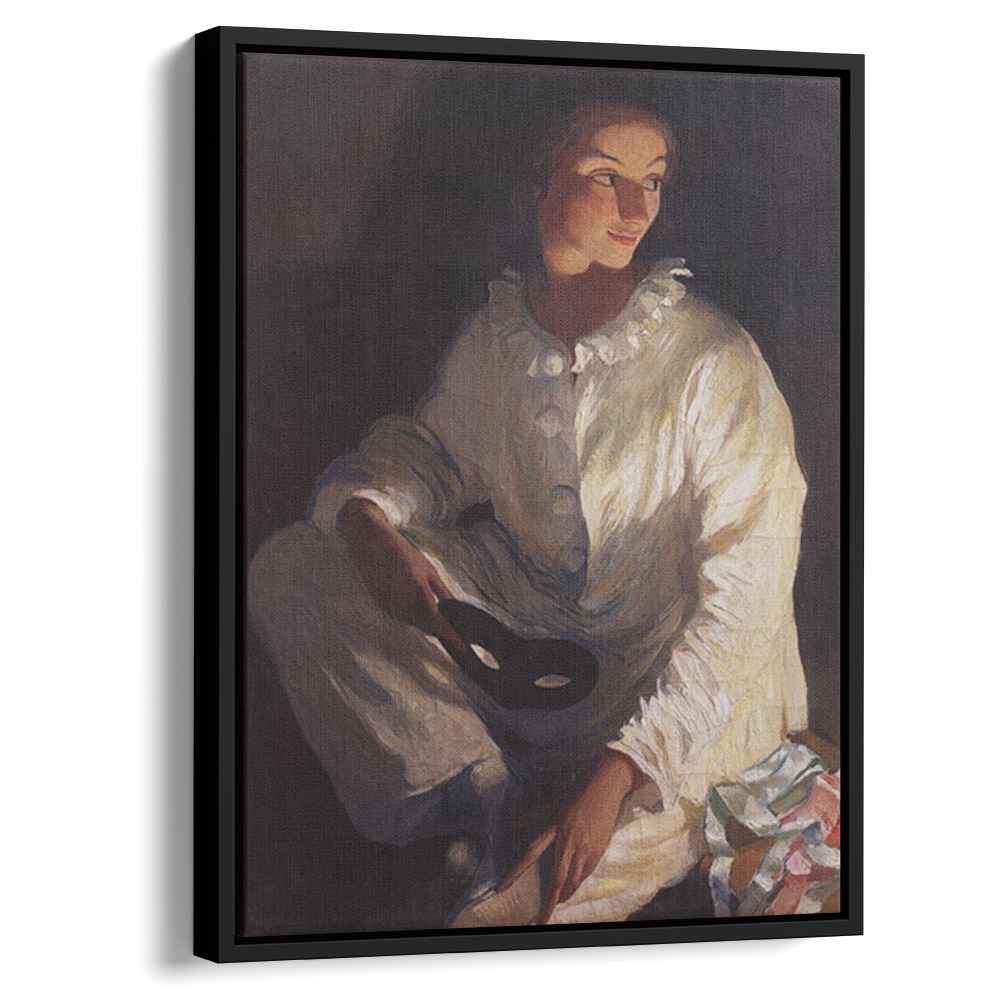 Pierrot (Self portrait in the costume of Pierrot) (1911) by Zinaida ...