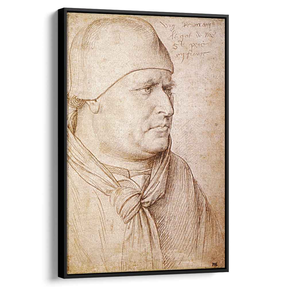 Portrait of a Papal Legate by Jean Fouquet - Canvas Artwork — Kanvah