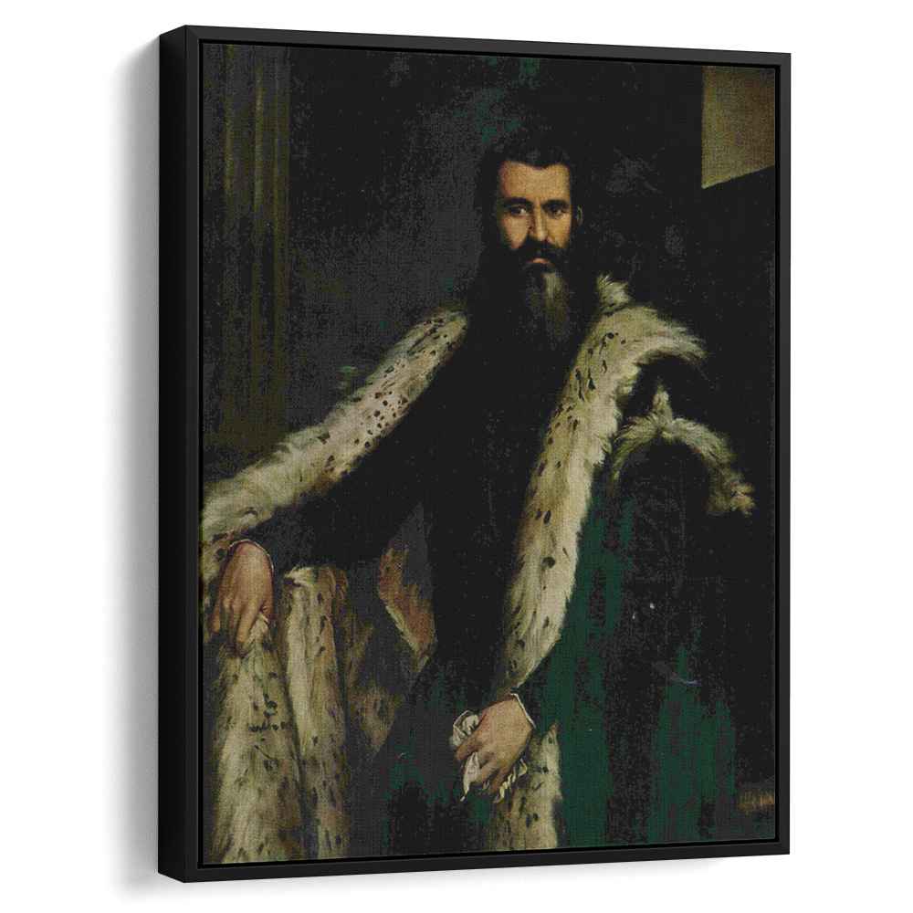 Portrait of Daniele Barbaro (1570) by Paolo Veronese - Canvas Artwork ...
